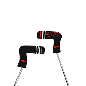 Scott Edward Blade Putter Cover Knitted, 1 Piece in Pack, Fits Golf Blade Putters Cute and Soft