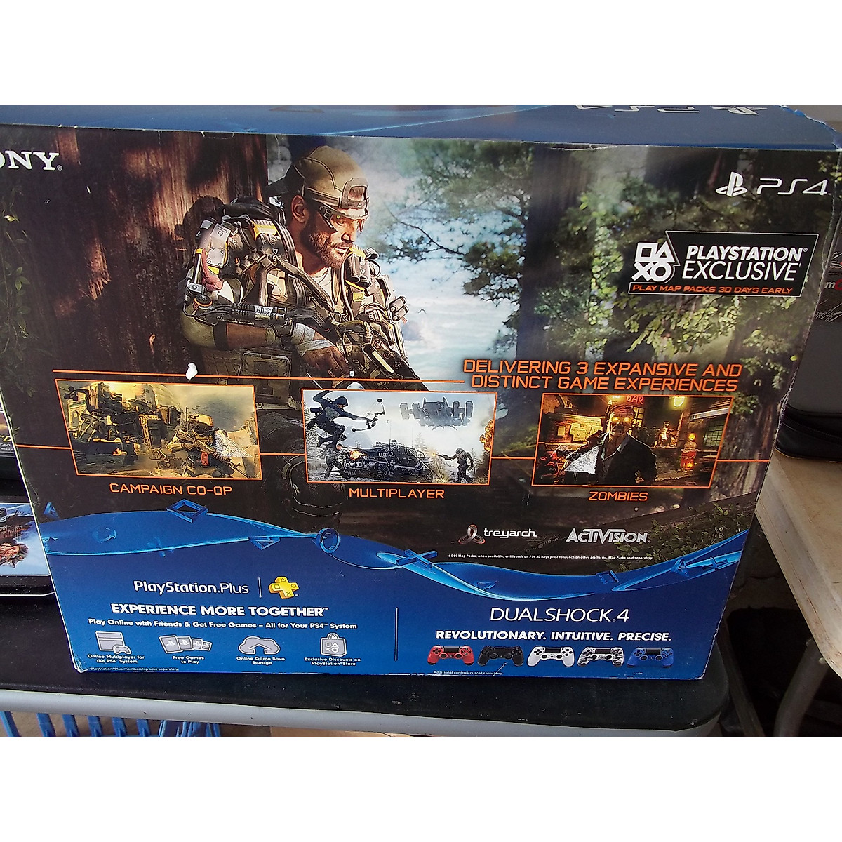 Sony PlayStation 4 (PS4) Console Bundle with Call of Duty Black Ops III - Hard Drive Capacity: 500 GB