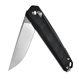 Cohesion Pocket Knife for Men and Women, EDC Knife with Pocket Clip, Folding Knife Utility Knife for Outdoor Camping Hiking