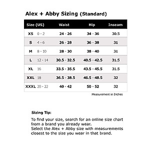 Alex + Abby Women's Plus-Size Advantage Legging 2X Blast Purple/Deep Lilac