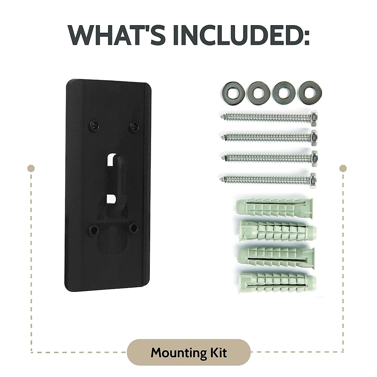 Sunneday 100ft Retractable Hose Reel 5/8 | Automatic Retractable Hose Reel w/Wall Mount | Easy to Assemble Water Hose Reel w/Flexible Swivel Mount | Retractable Garden Hose Reel (100ft. Charcoal)