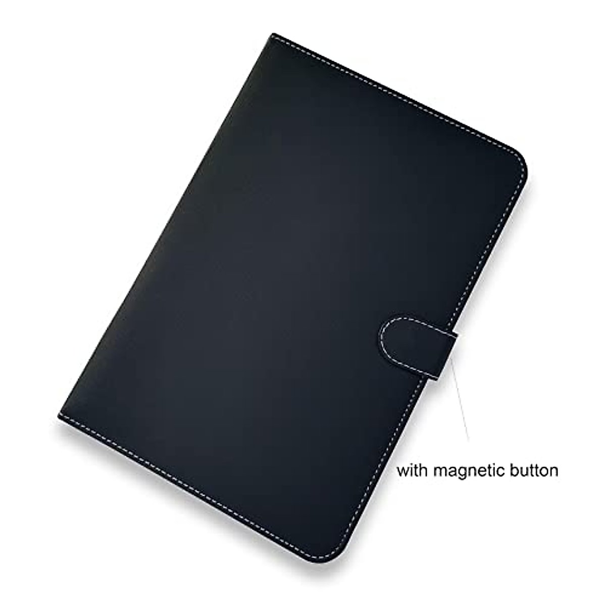 Universal Keyboard Pu Leather Case Cover for 9inch-10.1inch 9",10.1" 10.8“ Tablet PC with Micro USB QWERTY External Keyboard Compatible with Samsung Galaxy/Lenovo tab Android Tablet