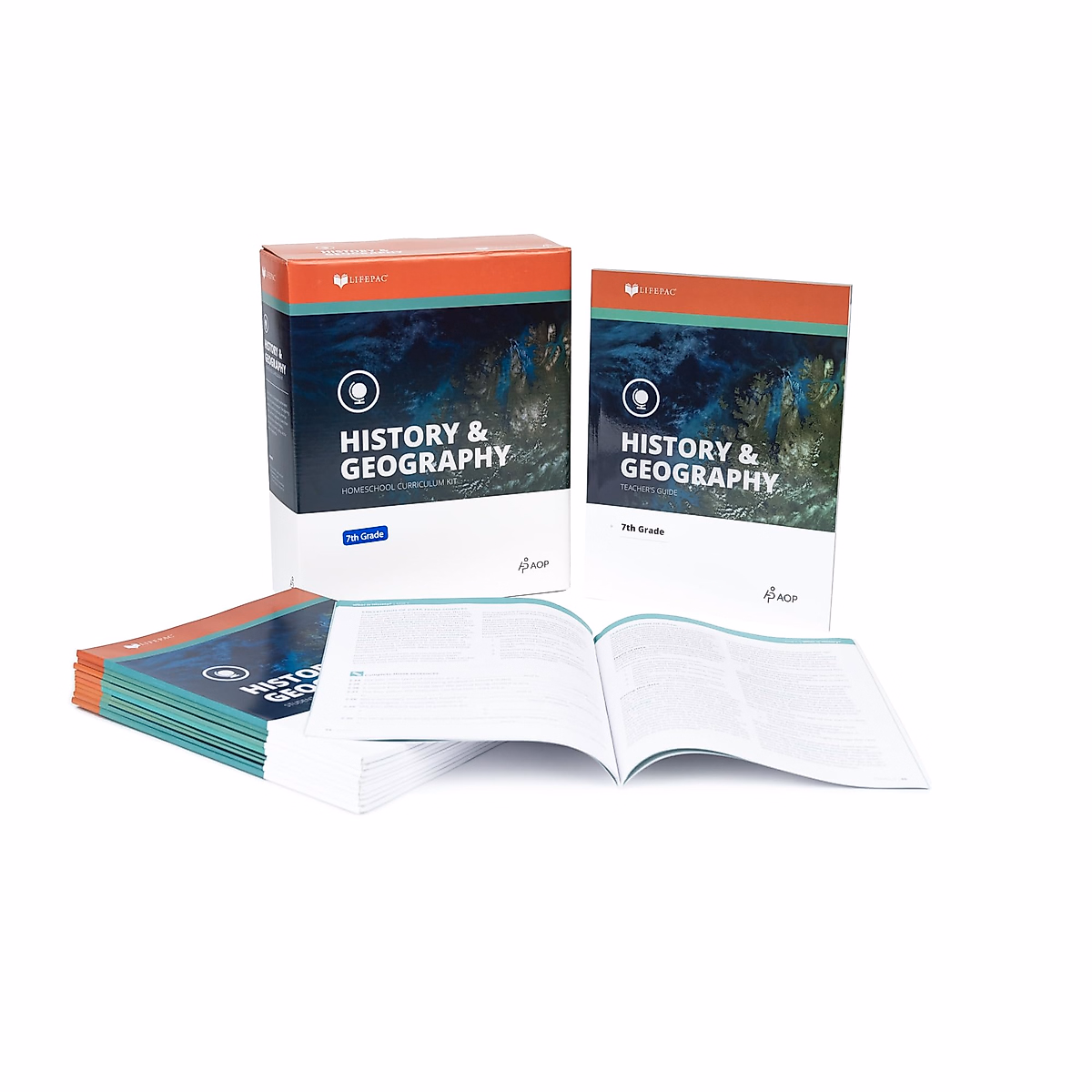 Lifepac History & Geography 7th Grade Complete Set