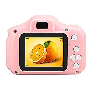 Bewinner1 Kid Digital Video Camera,Mini Cute Children Cameras,Portable Kid Camera Toy with 2.0inTFT Color Eye-Friendly and Clear Screen,Smart Camera for Boys Girls' Birthday Gifts (Pink)