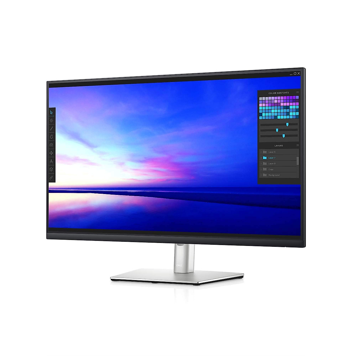 Dell P3221D 31.5-Inch 16:9 1440P QHD IPS Thin Bezel Gaming Monitor with Anti-Glare Coating and USB, HDMI, and DP, Black (Renewed)