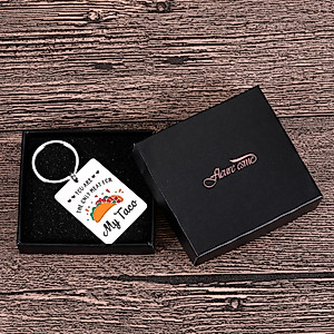 Valentines Day Gifts for Him Boyfriend Girlfriend Husband Wife Birthday Anniversary Taco Gifts Keychain from Hubby Fiance Weeding Funny Cute Sentimental Engagement Naughty Keychin for Soulmate