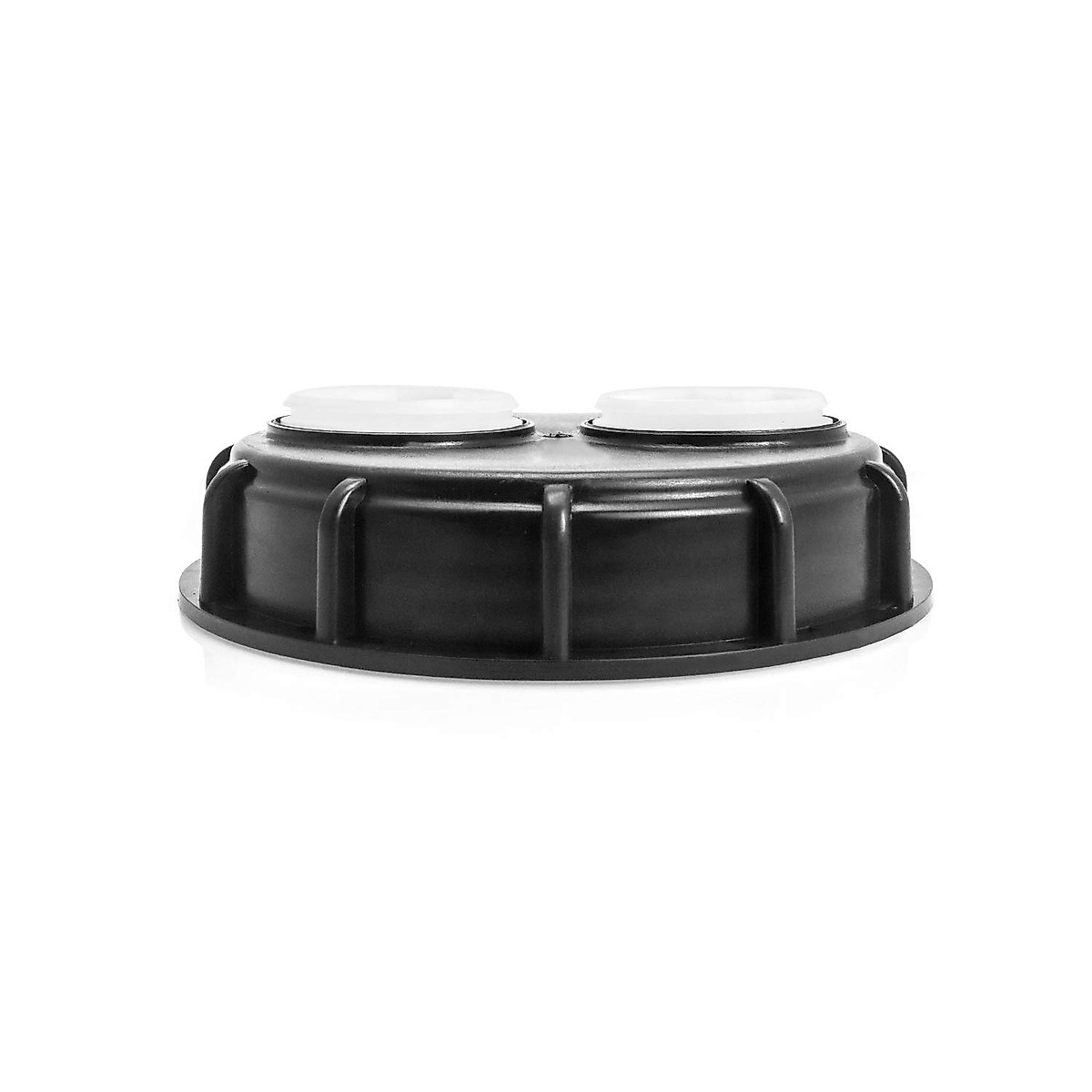 QWORK IBC Tote Lid Cover, 6.5" IBC Tank Water Liquid Tank Cap with Double Vent Hole for Chemical, Food, Industries Storage