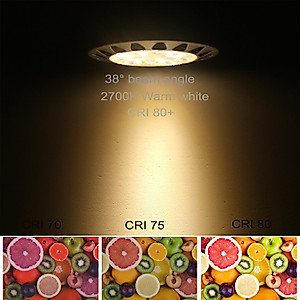 ALIDE MR16 7W GU5.3 Led Bulbs Replace 50W-75W Halogen Equivalent,2700K Warm White,12V Low Voltage MR16 Bulb Spotlight for Outdoor Landscape Flood Track Recessed Lighting,560lm,38 Deg,6 Pack