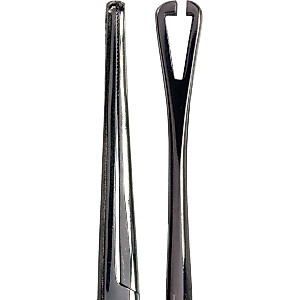 HTS 164P0 6.25" Rounded Slotted Locking Pennington Forceps