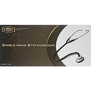 Prestige Singlehead Black Stethoscope