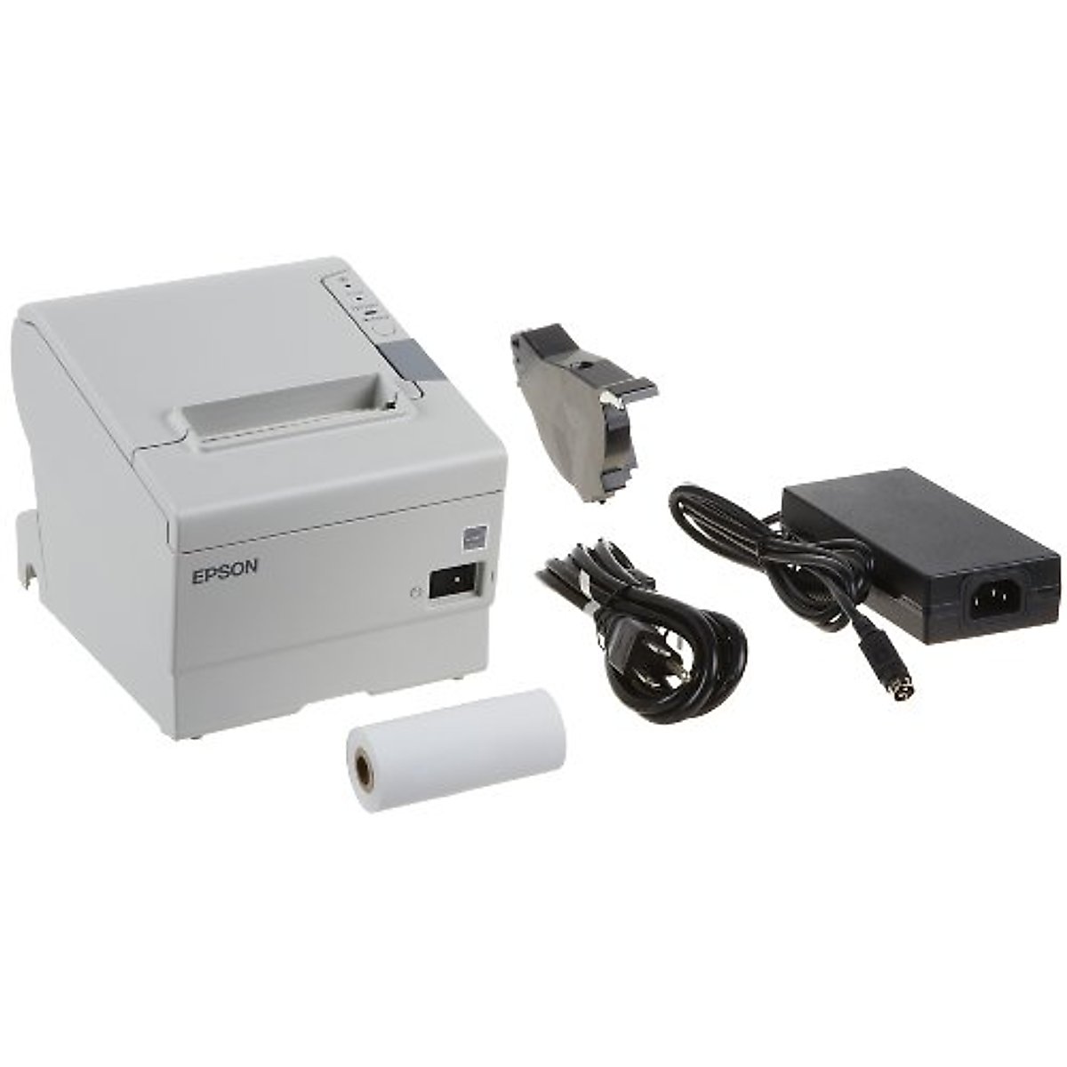 Epson C31CA85014 TM-T88V Direct Thermal Receipt Printer Serial Plus USB ECW, Monochrome, 5.8" Height x 5.7" Width x 7.7" Depth