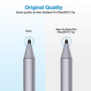 HB Pen Tips, Original Refill Replacement for Microsoft Surface Pen Model 1776(EYU-00009)，Surface Pro 4 Pen - 3Pack