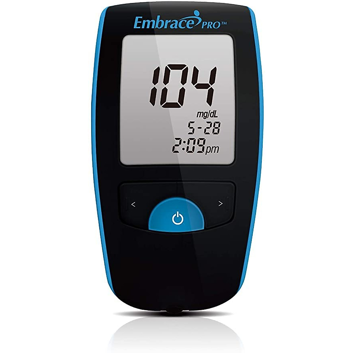 Embrace PRO Diabetes Testing Kit - Embrace PRO Blood Glucose Meter, 100 Blood Test Strips, 1 Lancing Device, 30 Gauge Lancets-100 Count and Carrying Case…