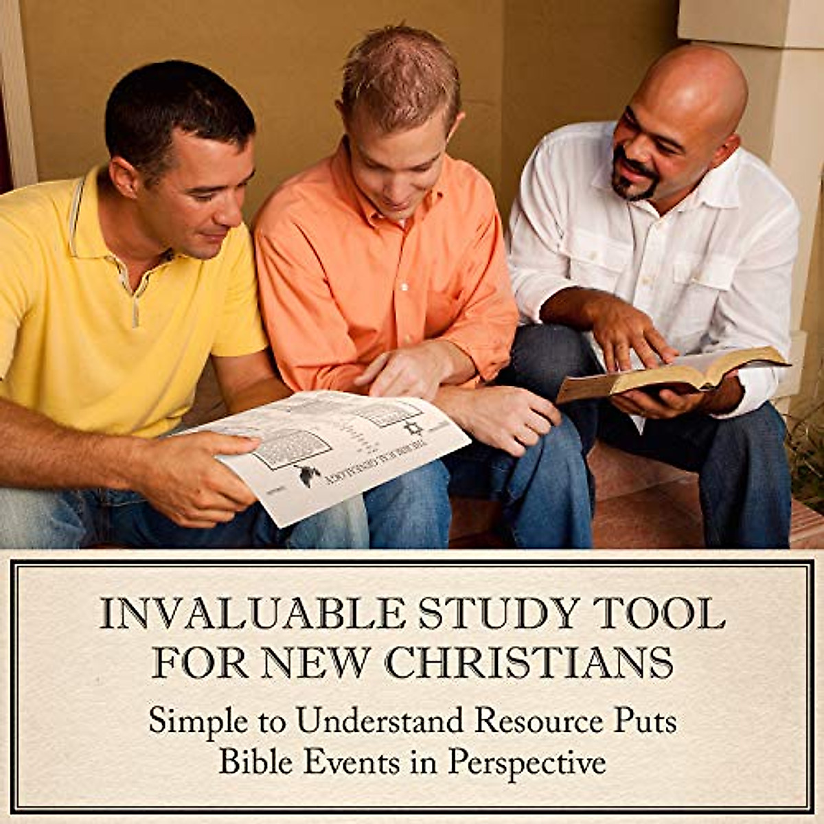 The Biblical Genealogy Chart, Family Tree from Adam to Jesus, Books of the Bible Timeline Chart, Great Gift for Pastors