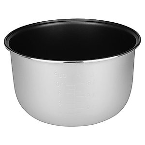 Cabilock Rice Cooker Inner Pot Inner Cooking Pot Aluminum Electric Rice Cooker Liner Non-stick, Non-stick Cooking Pot Rice Cooker Liner Accessories (2L) Universal Inner Pot