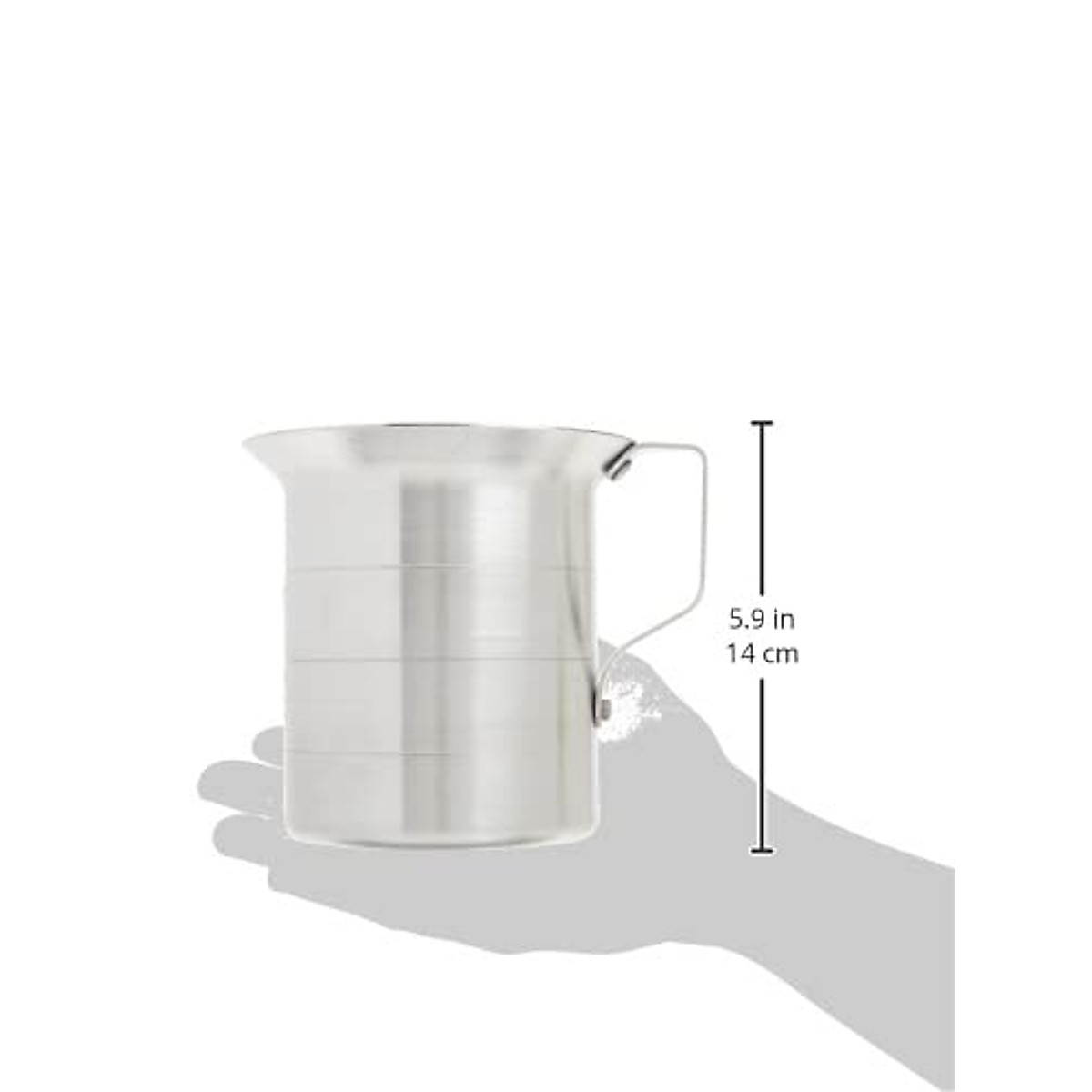 Winco Winware Aluminum Measure 1 Quart MeasuringTools