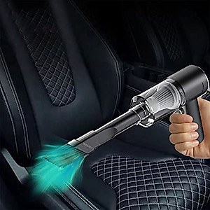 CENGNIAN Car Cordless Vacuum Cleaner, Portable USB Handheld Small Car Vacuum Rechargeable Cleaner, 120w Powerful Suction Dust Busters, Pet Hair Vacuum, Detailing Kit Essentials for Travel, RV Camper