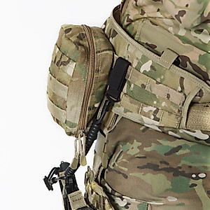 Tactical First Aid Pouch, MOLLE Compatible- Black