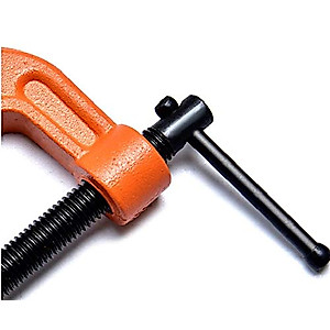 3 Piece C Clamp Set. 2-Inch C Clamp, 3-Inch C Clamp, 4-Inch C Clamp for Woodworking, Welding, and Building by Blue Collar Tools (3 size)