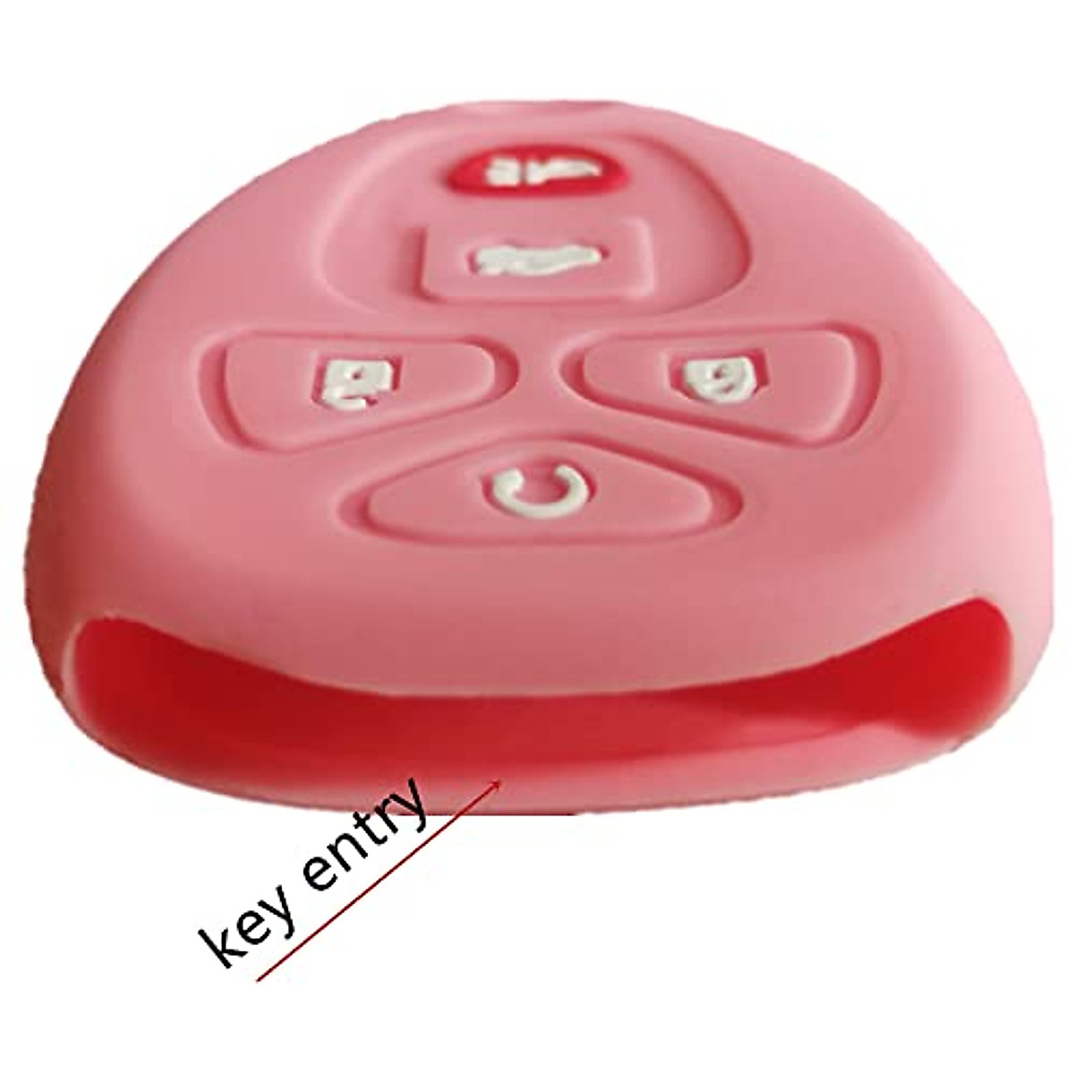 Smart Key Fob Covers Case Protector Keyless Remote Holder for Buick Gmc Chevrolet Cadillac Special