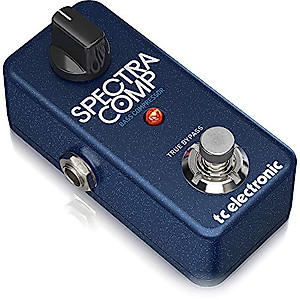 TC Electronic SPECTRACOMP BASS COMPRESSOR Ultra-Compact Multiband Compression Pedal for Bass with Built-In TonePrint Technology