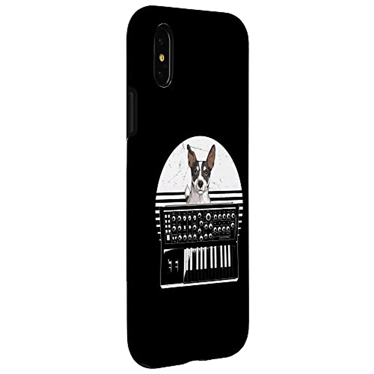 iPhone X/XS Jack Russell Terrier Dog Modular Synthesizer Keyboard Case