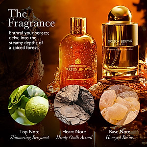 Molton Brown Mesmerising Oudh Accord & Gold Signature Scented Candle (Single Wick), 6.07 oz.