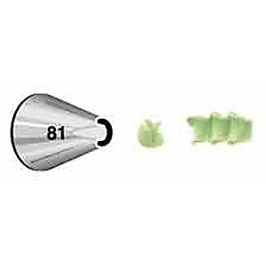 Wilton Decorating Tip, No.81 Curved Ribbon