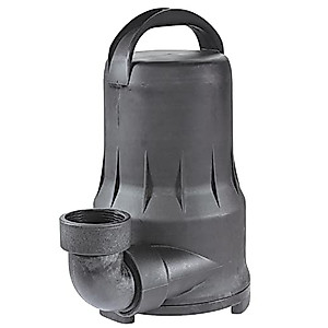 Little Giant PWM2600 115-Volt, 2550 GPH Submersible Wet Rotor Waterfall, Stream, Pond Pump with 20-Ft. Cord, Black, 517250
