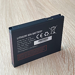 oliadeo W-10a Lithium ion Battery - for Netgear MR2100 Battery - Replacement for Netgear Nighthawk M2 4G LTE MR2100, W-10A W-10 Mobile Hotspot Router Battery 5040mAh Model (W-10 = W-10a)