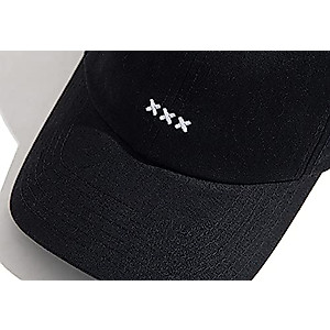 CLAPE Polo Style Baseball Cap Cotton Made Adjustable Fits Men Women Low Profile Unconstructed Dad Hat Cap (BC08-Black)
