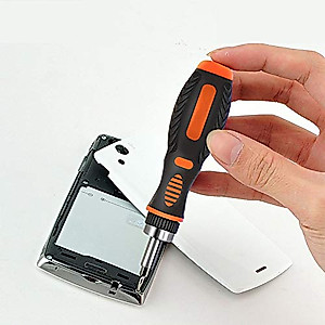 ZRSJ 45-Piece Set Screwdriver Set, Precision Screwdriver Bits Set Kit Small Repair Tools Set, Electronics Repair Tool Kits Used for Smartphones,Other Electronics (Size : 45-Piece Set)