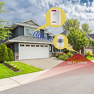 Jobar RET3731 Best Alarm Driveway Patrol, 1 Count (Pack of 1), White