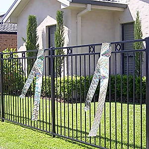 EACILLES Holographic Reflective Bird Scare Ribbon, 2in by 330ft