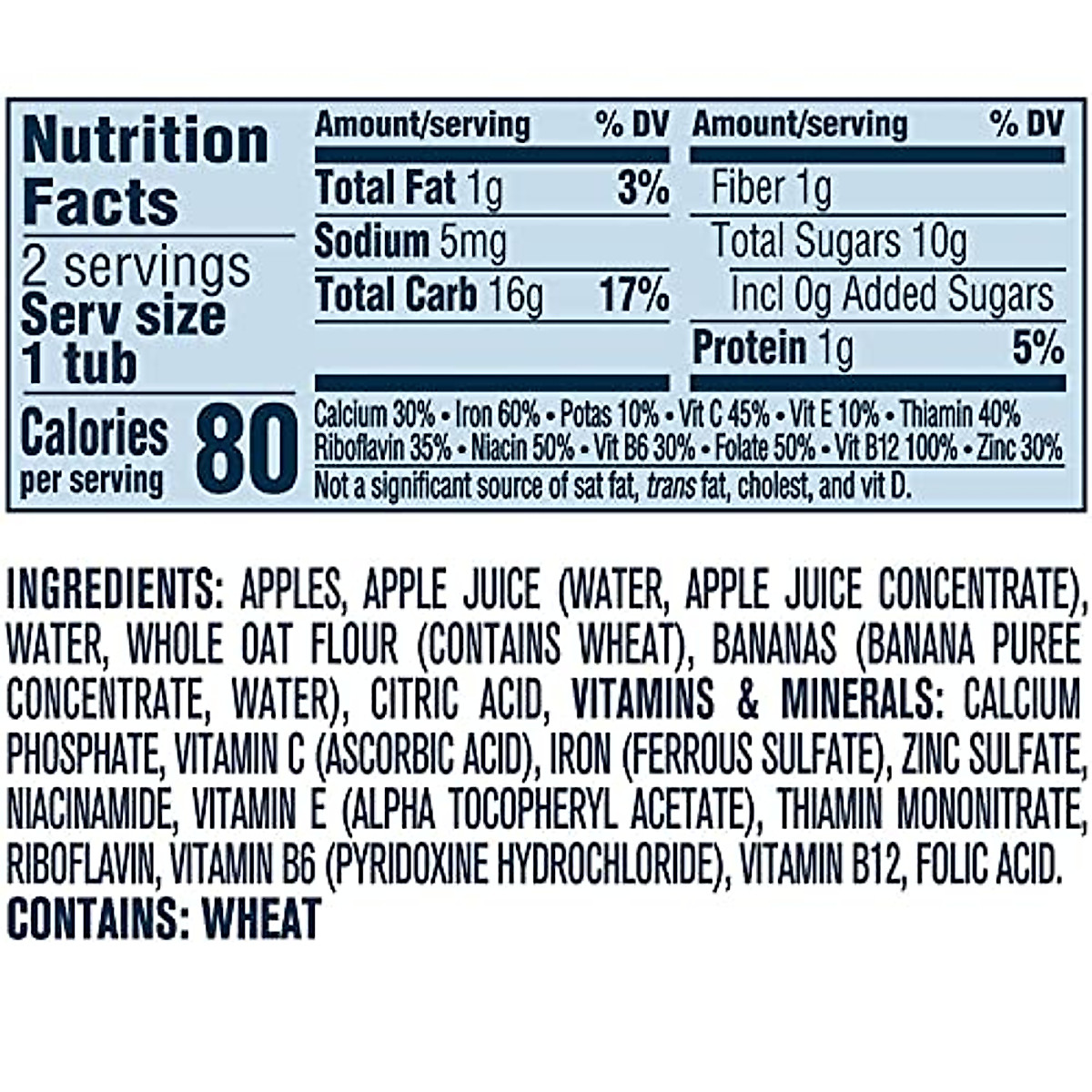 Gerber Baby Food, 2nd Foods, Apple Banana with Oatmeal, 8 OZ (Pack of 1)