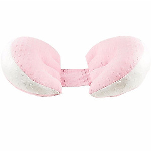 Side Sleeper Pregnancy Pillow, Side Sleeper Maternity Belly Support Pillow, Pregnancy Double Wedges for Body, Belly, Back Support, Maternity Pillow with Detachable Wedges