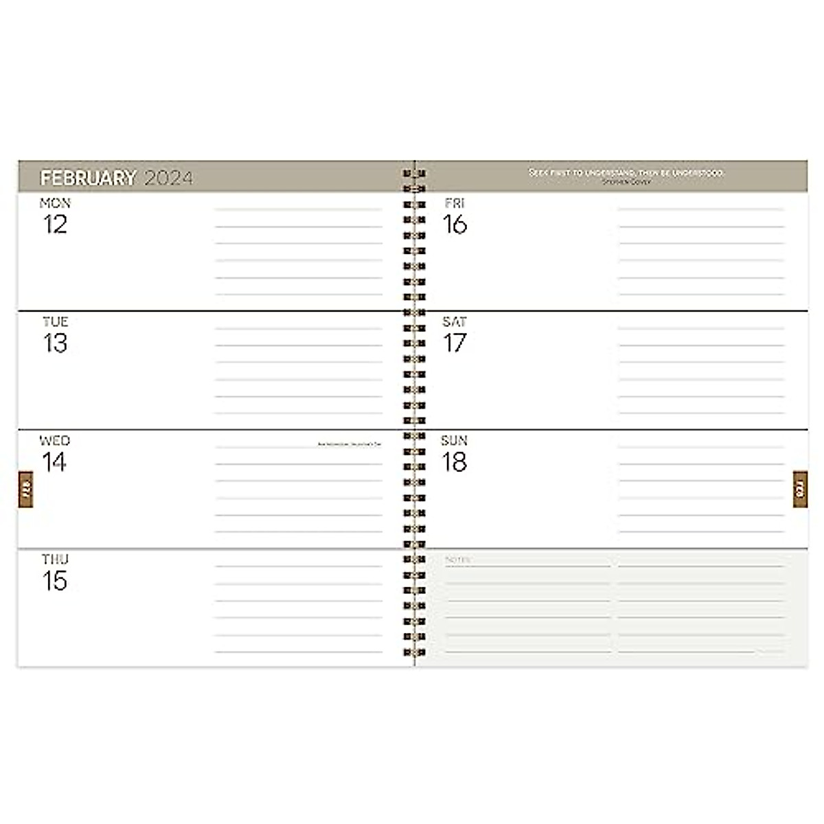 TF PUBLISHING 2024 Hunter’s Lodge Plaid Large Weekly Monthly Planner | Life Planner with 2 Page Spreads | 12 Month Calendar and Planning Prompts | Planner for School or Work | 9"x11"