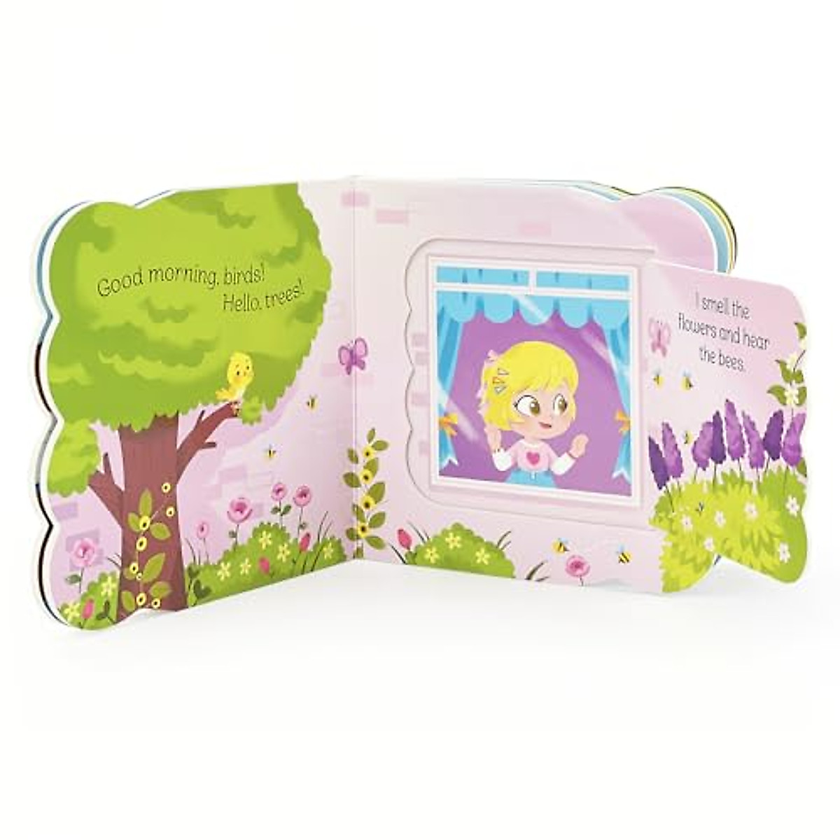 Good Morning, God - Lift-a-Flap Board Book Gift for Easter Basket Stuffer, Christmas, Baptism, Birthdays (Little Sunbeams)