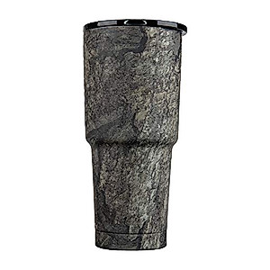 Grizzly Grip Cup 32 oz Tumbler | Stainless Steel | Vacuum Insulated with TwistTop Lid | For Coffee Car Travel Beach Camping Hiking Hunting Fishing | Realtree Timber
