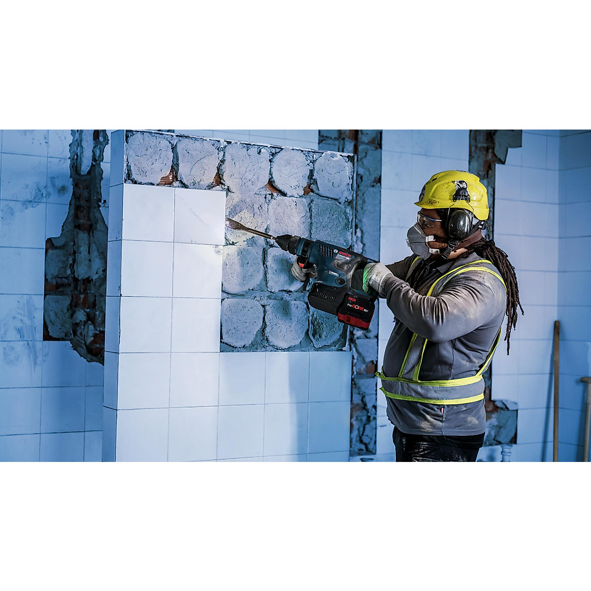 Bosch 2330042 Tile Chisel, Silver