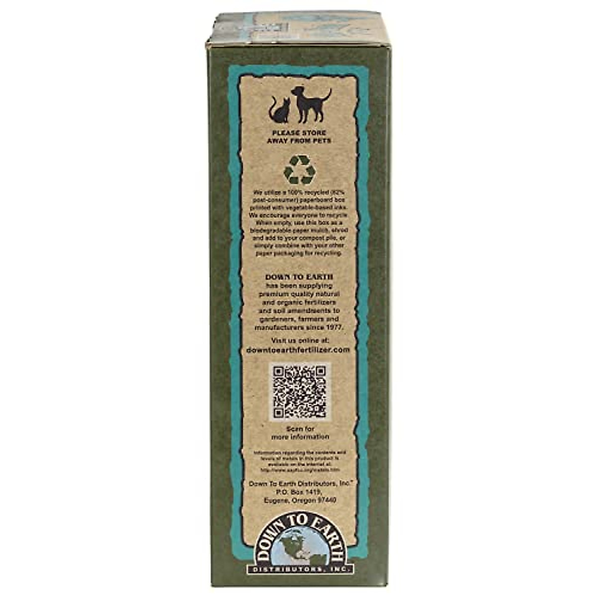 Down to Earth Organic Bio-Fish Fertilizer Mix 7-7-2, 5 lb