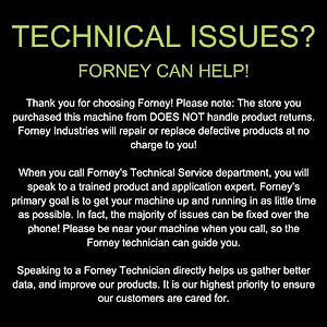 FORNEY Easy Weld 180 Amp Stick Welder 120/230 Volt