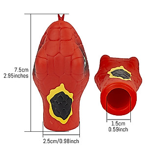 AQKILO® Snake Finger Puppet Set, Animals Puppet Show Theater Props, Novelty Toys Weird Stuff Gifts, 5Pcs