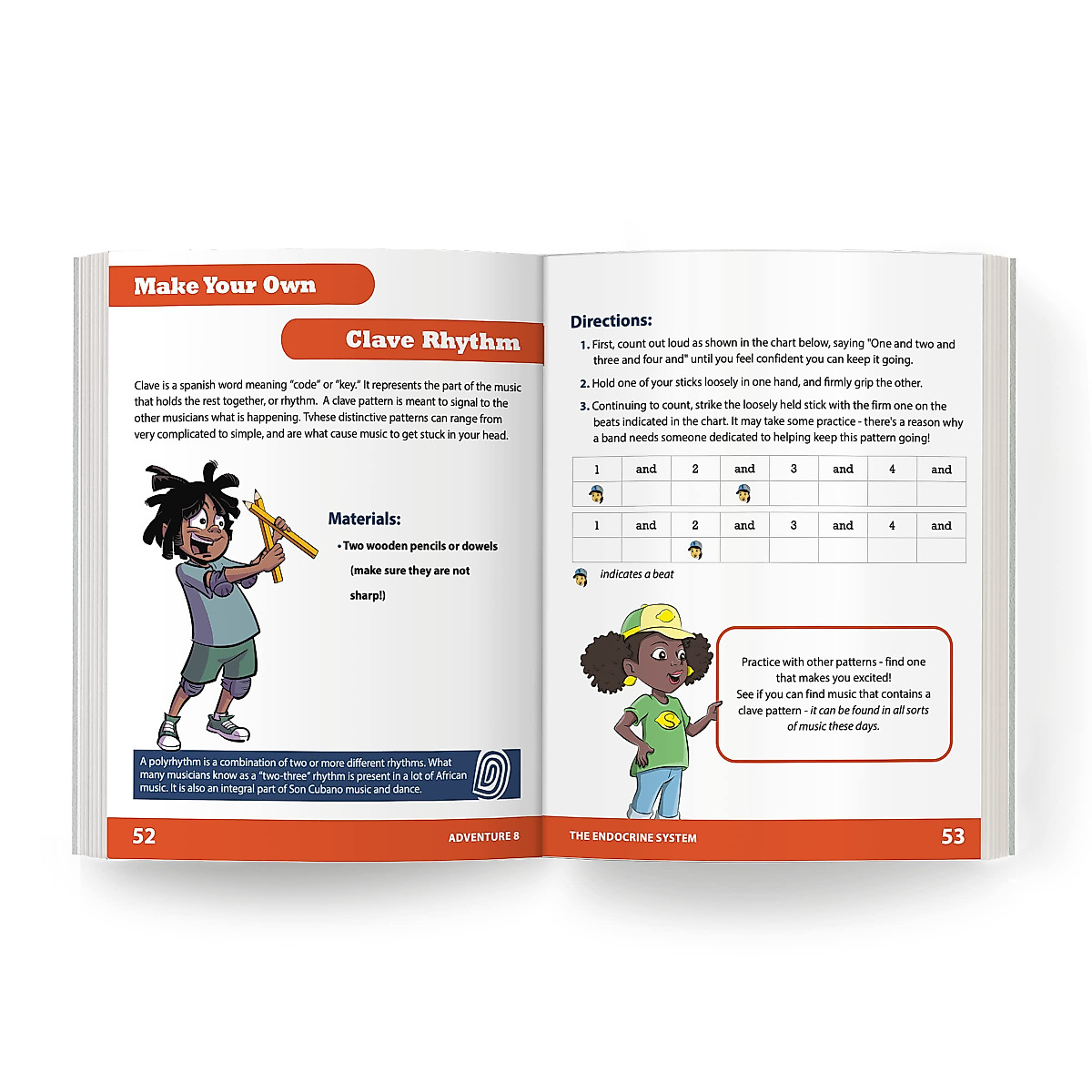 Know Yourself - The Endocrine System: Adventure 8, Human Anatomy for Kids, Best Interactive Activity Workbook to Teach How Your Body Works, STEM & STEAM, Ages 8-12 (Systems of the Body)