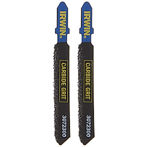 IRWIN 3072300 T Shank 3" 5/32 Carbide Grit Jig Saw Blade