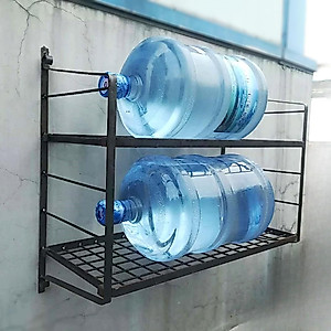 BestVida SparkWorks 2-Tiered Wall Mounted Pot Rack