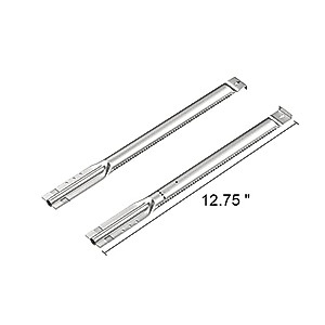 Grilling Corner Replacement Kit for Charbroil Classic 280 2-Burner/360 3-Burner Gas Grill,Adjustable Heat Plates,Burners and Crossover Tube Repair for Charbroil 463672717, 463672817(2-Pack)