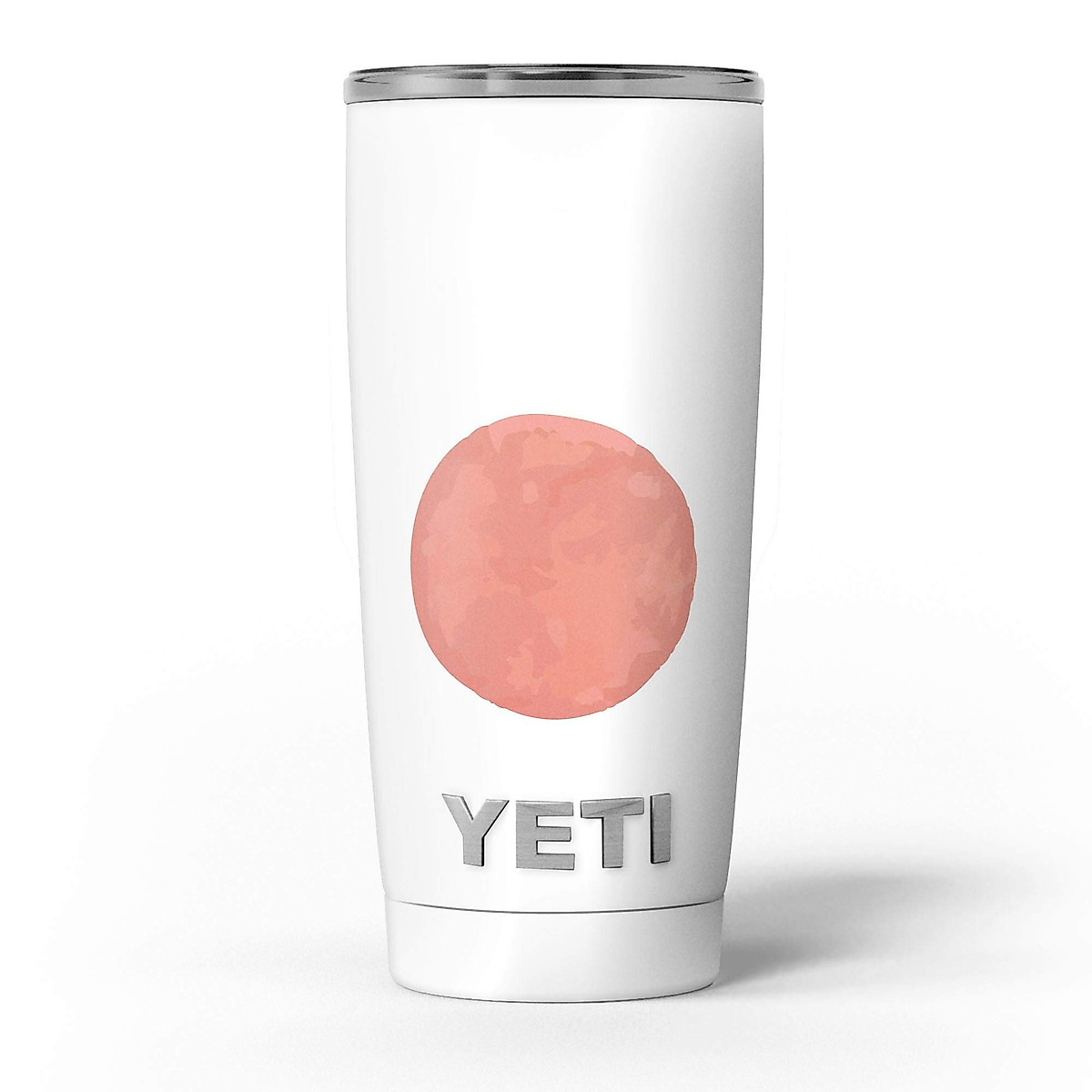 Design Skinz The Red and White Polka Dot Pattern - Skin Decal Vinyl Wrap Kit Compatible with The Yeti Rambler Cooler Tumbler Cups