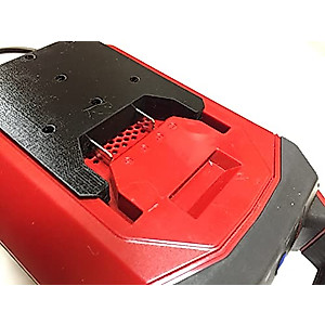 Terrafirma Technology Adapter for Toro 60v li-ion battery with 10AWG wire lithium power output, Black