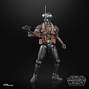 STAR WARS The Black Series Q9-0 (Zero) Toy 6-Inch-Scale The Mandalorian Collectible Figure with Accessories, Toys for Kids Ages 4 and Up,F1868